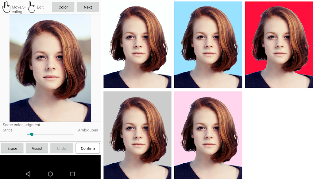 ID photo background editor APK for Android - Download