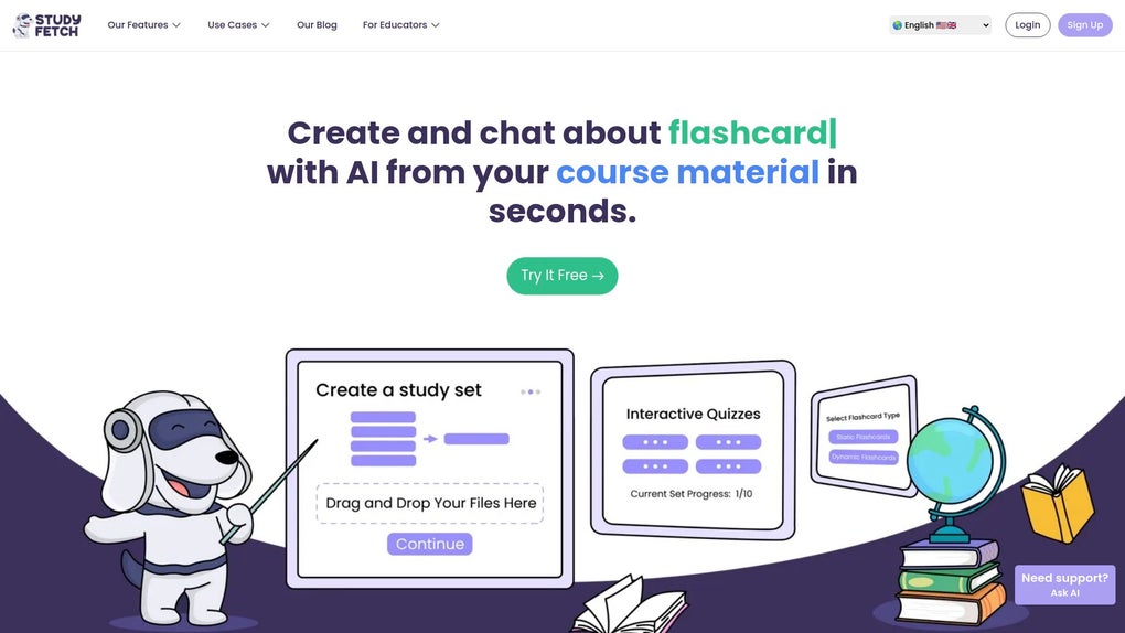 Study Fetch for AI education: review, features & use cases Study Fetch for AI education: review, features & use cases