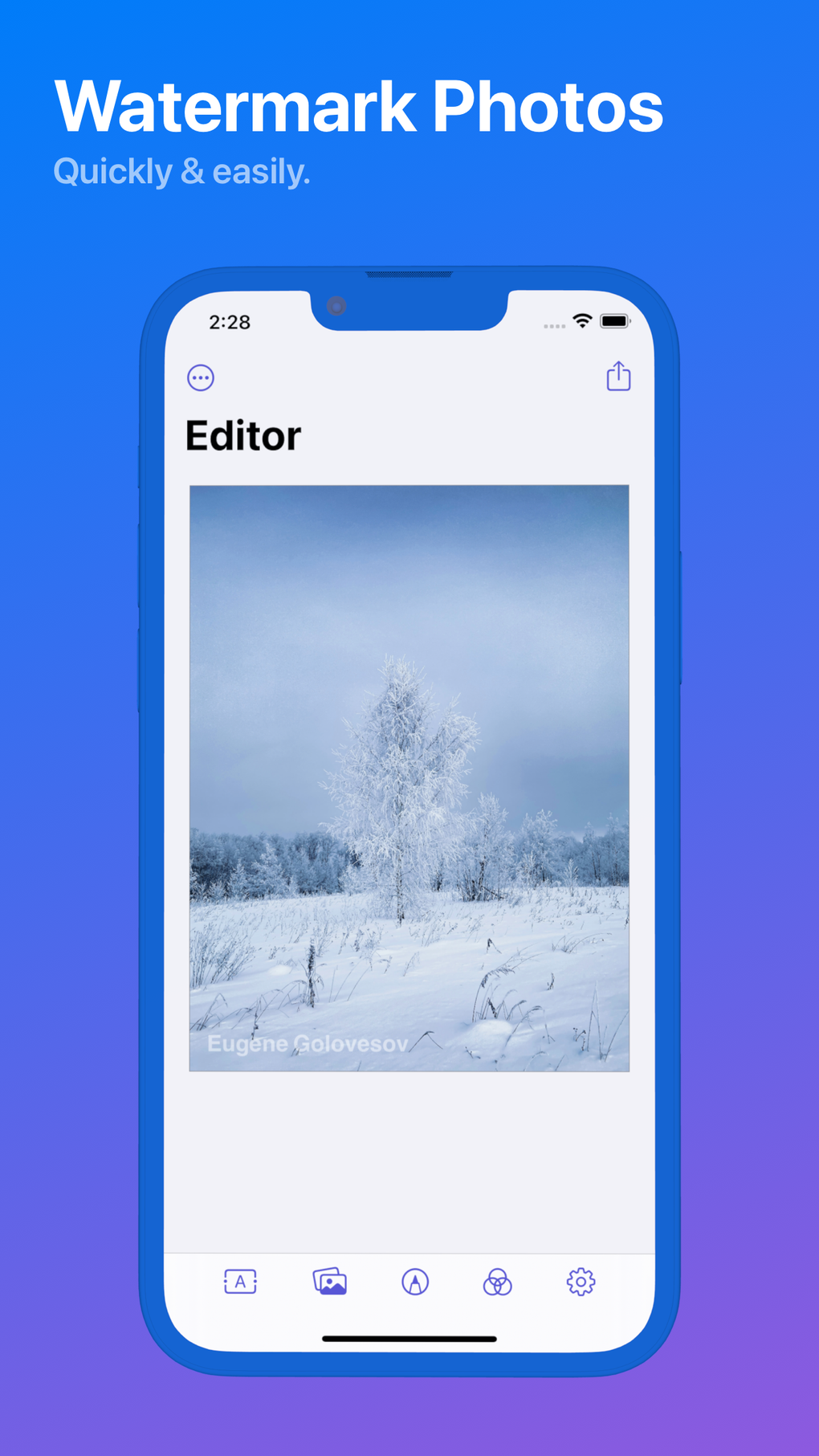 Watermark Photo Logo Maker per iPhone - Download