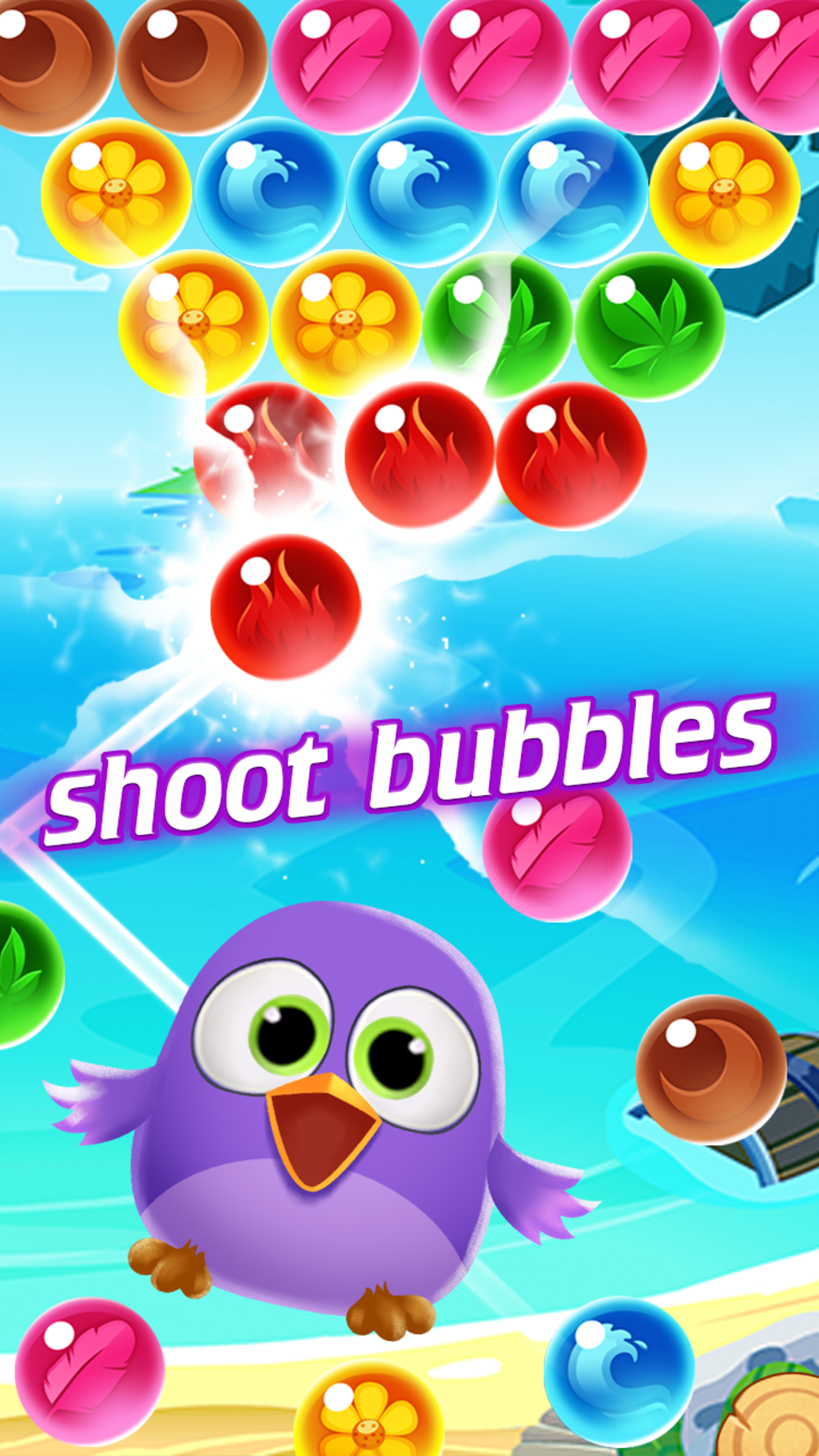 Birds rescue: Bubble pop para Android - Descargar