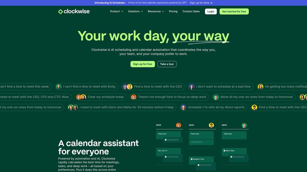 Clockwise für KI-Lebensassistent: Testbericht, Funktionen und ...
