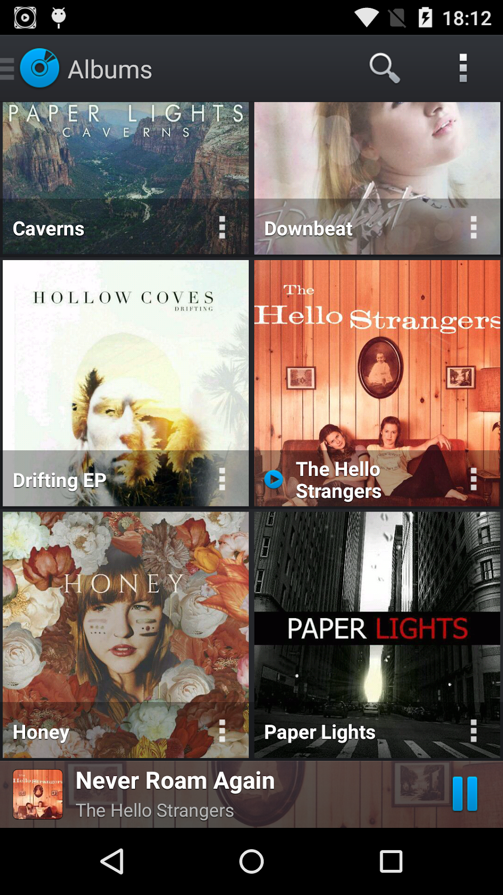 PlayerPro Blue Wonder Skin APK para Android - Descargar