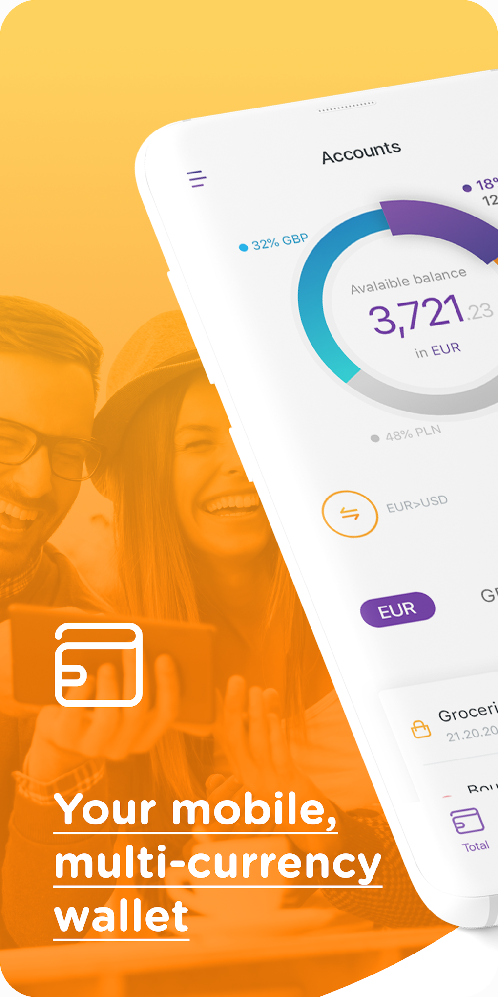Dzing: multi-currency mobile wallet for Android - Download