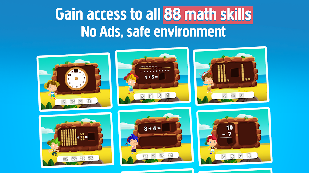 Math learning games for kids for Android - Download