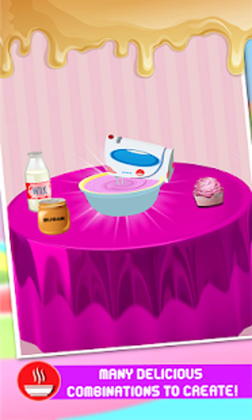 Ice Cream Shake Maker Cooking Game fun APK for Android - Download