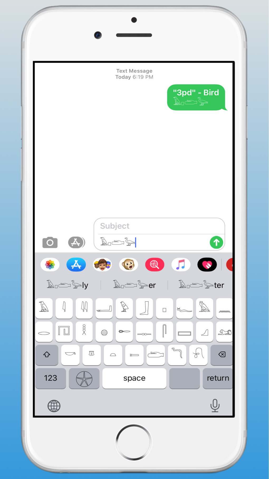 HieroKeyboard for iPhone - Download