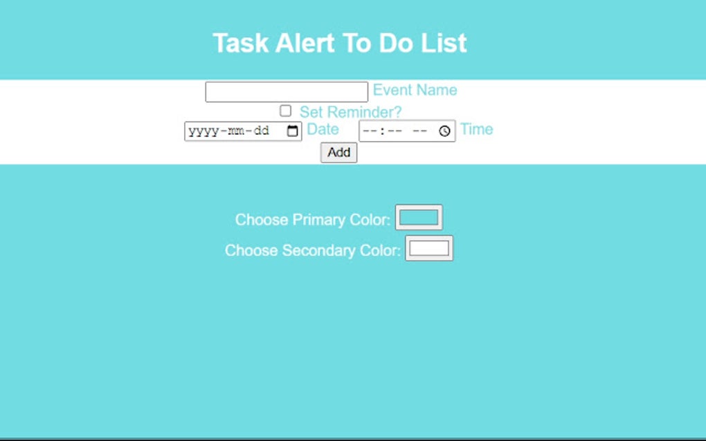 Task Alerts To-Do List para Google Chrome - Extensión Descargar
