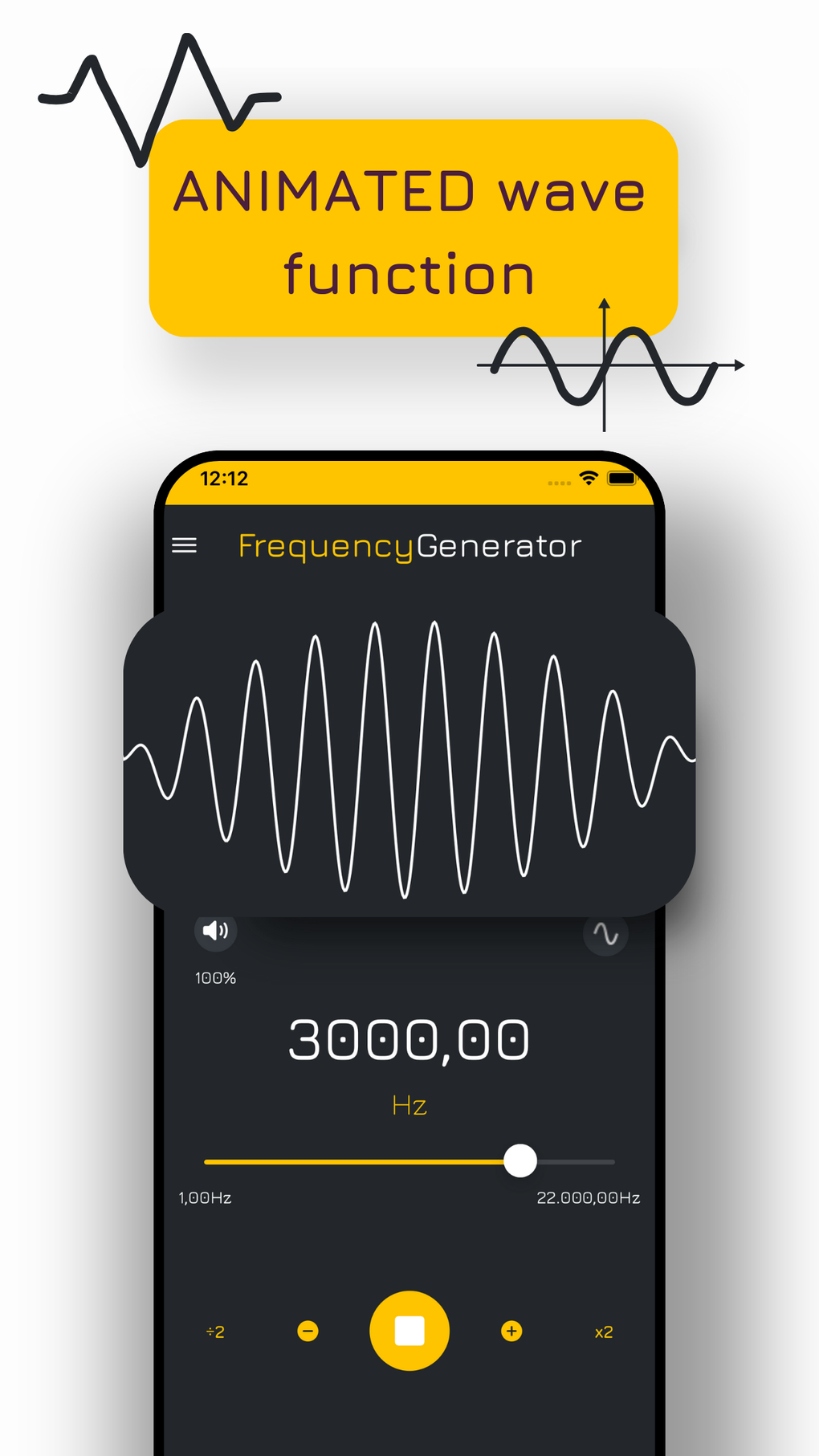 Frequency: Sound Generator para iPhone - Descargar