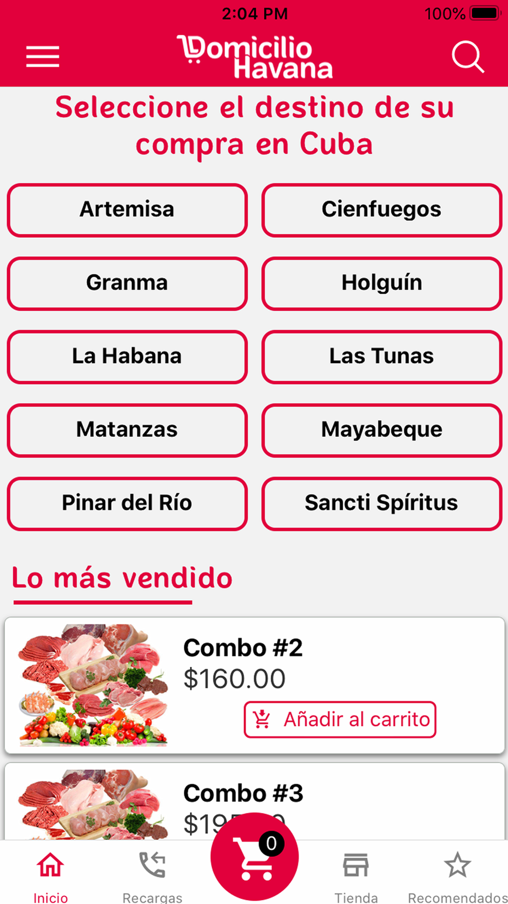 Domicilio Havana para iPhone - Download
