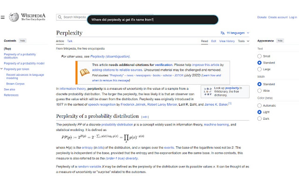 Perplexity Shortcut for Google Chrome - Extension Download
