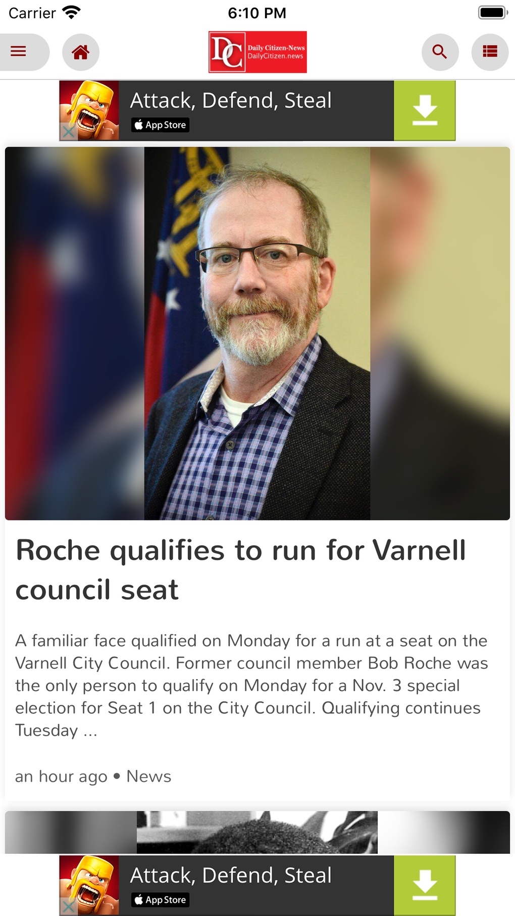 Daily Citizen-News for iPhone - Download