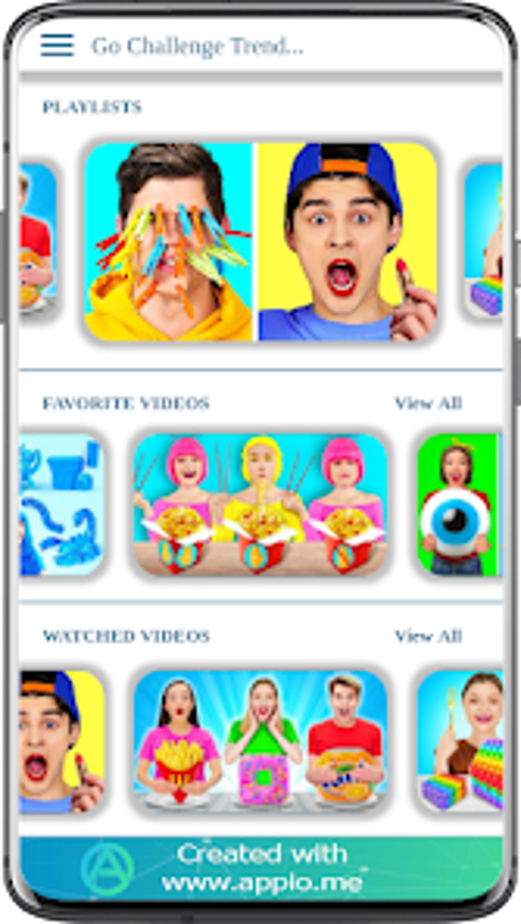 123 Go Challenge Trends Videos for Android - Download