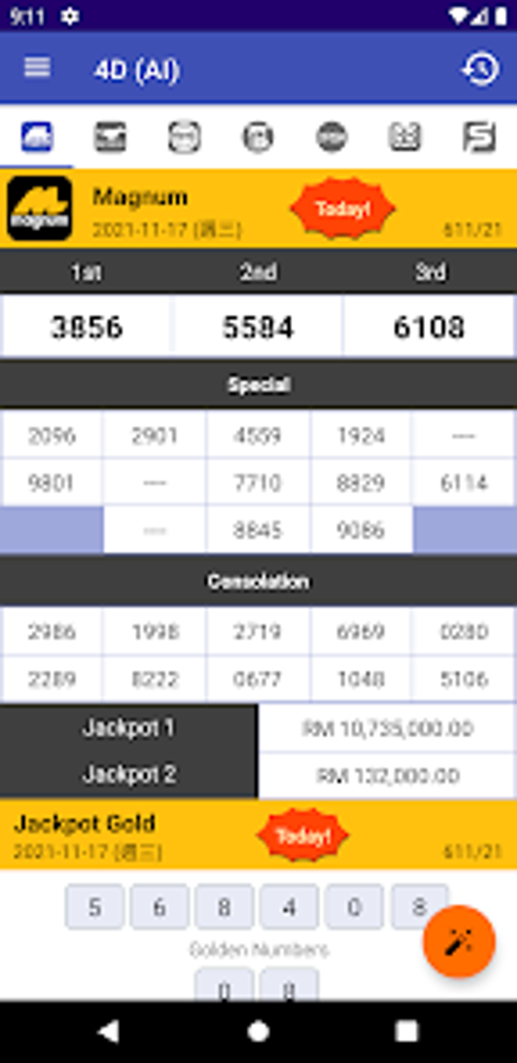 4D A.I Prediction for Android - Download