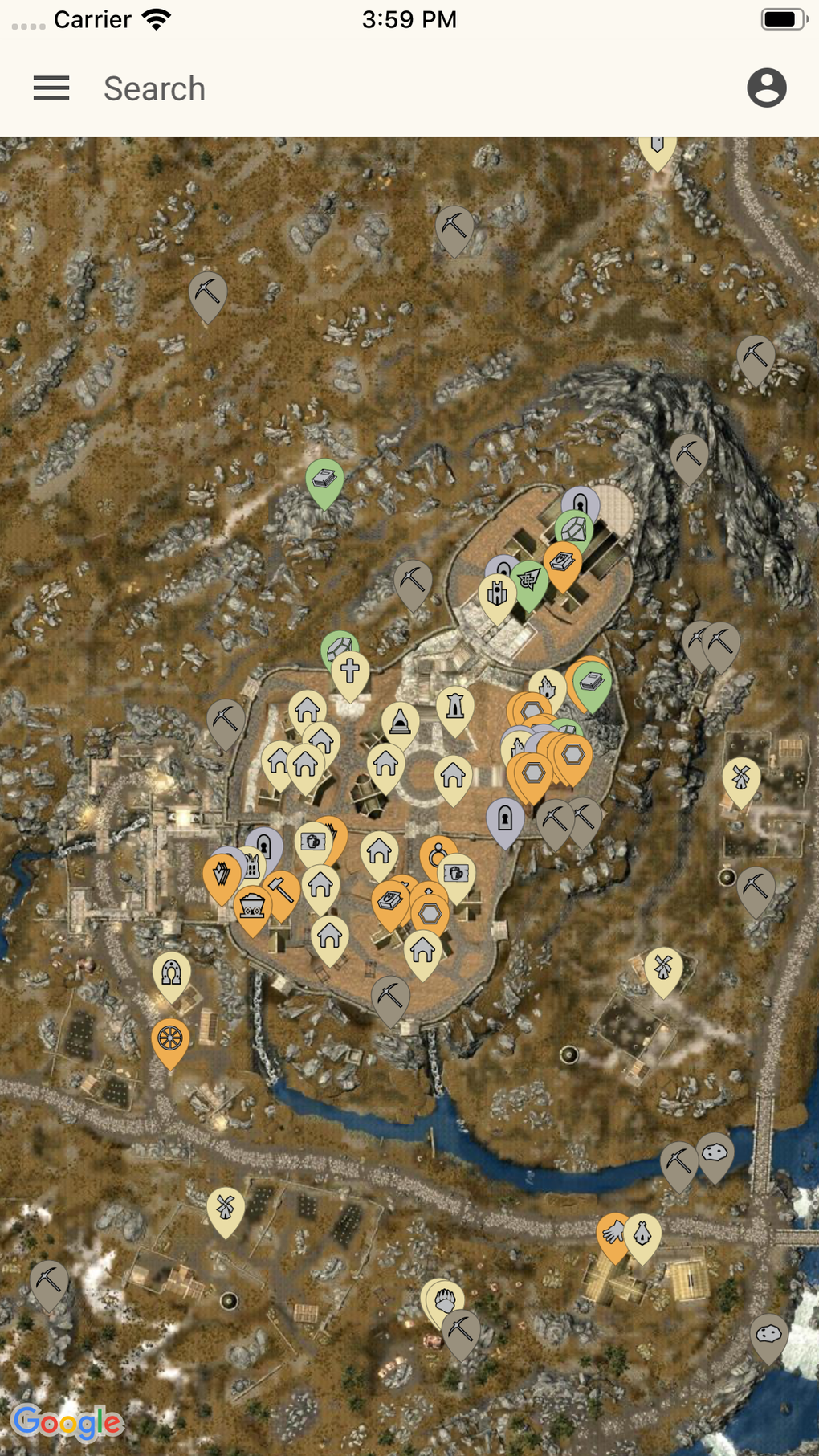 MapGenie: Map for TES:V для iPhone — Скачать