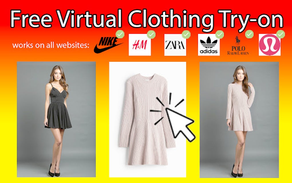 Virtual Try On Google Chrome 용 - 확장 프로그램 다운로드