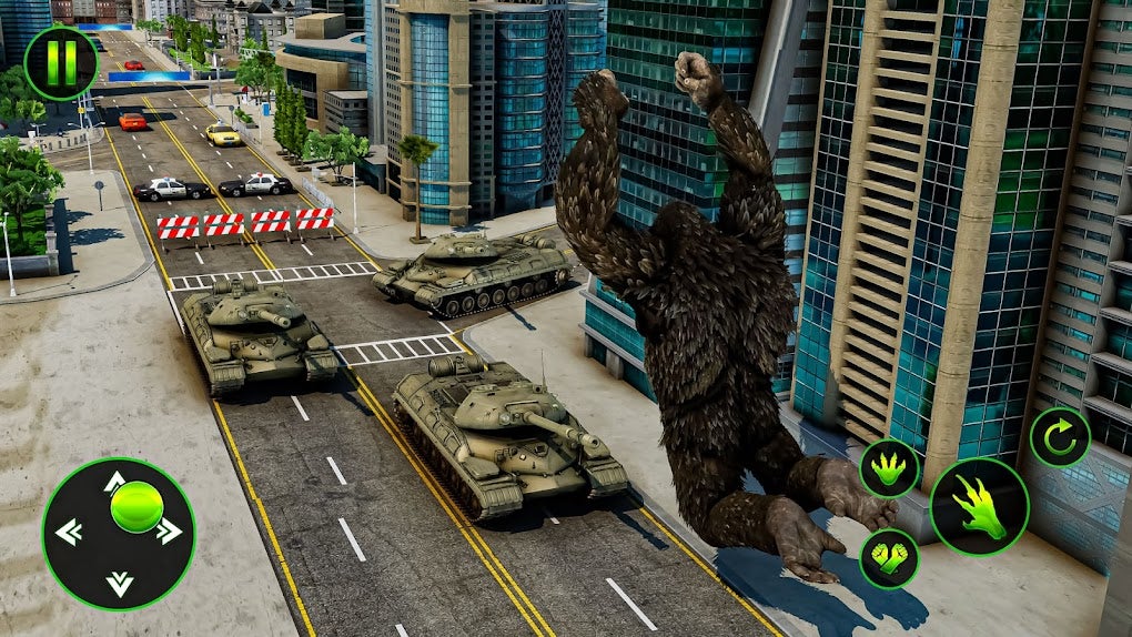 Gorilla Police Dino 3D for Android - Download