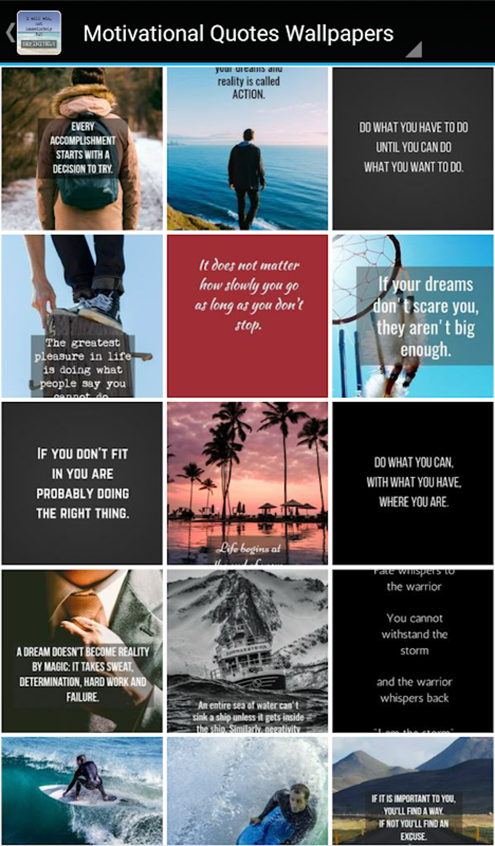 Motivational Quotes Wallpapers APK for Android - Download
