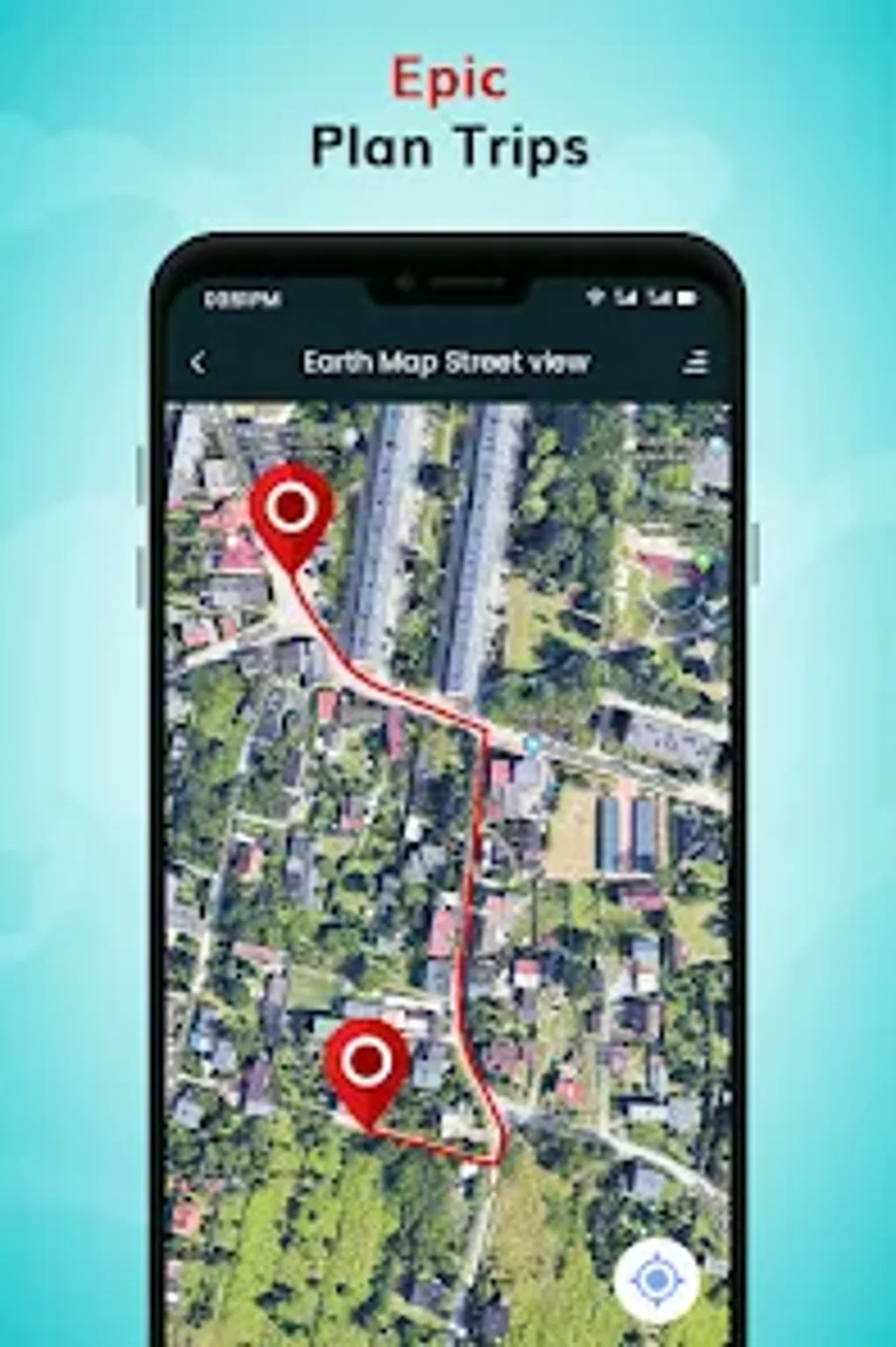 Live Earth Map - Street View für Android - Download