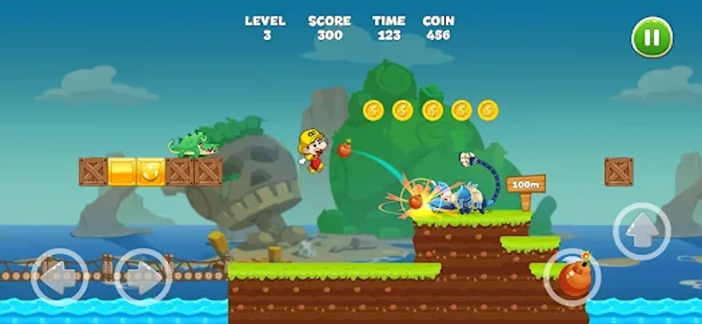 Beans World Super: Run Games for Android - Download