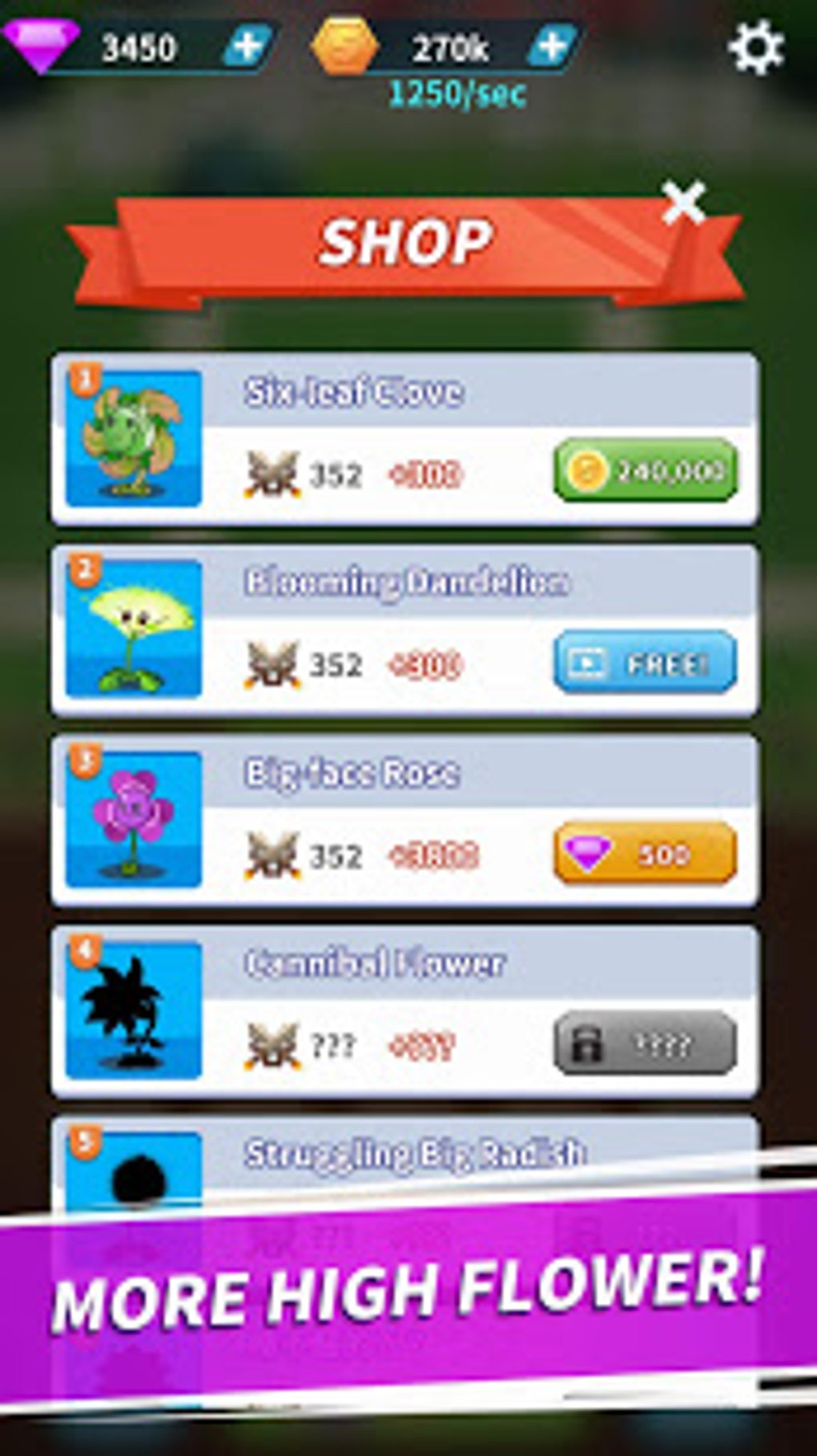 Merge Plants: Idle Flowers vs. Zombies APK para Android - Descargar
