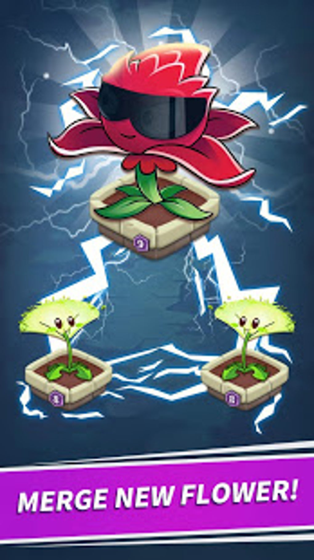 Merge Plants: Idle Flowers vs. Zombies APK para Android - Descargar