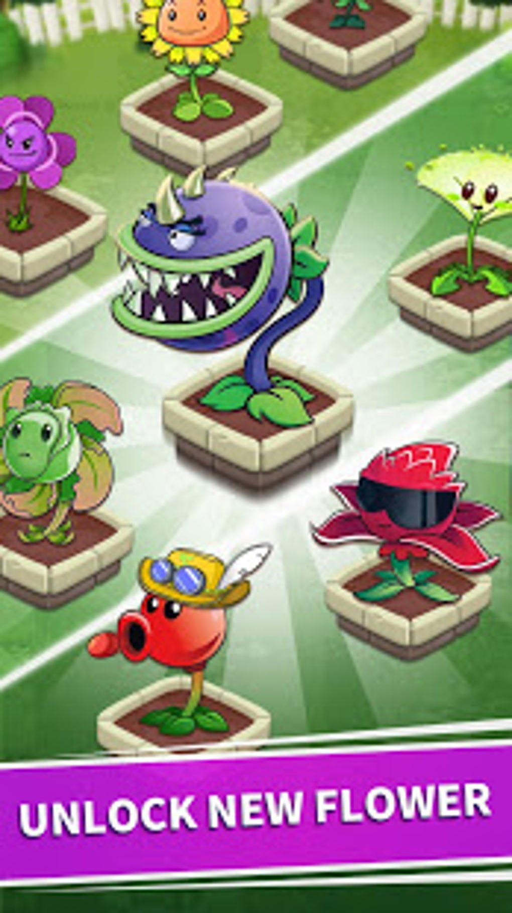 Merge Plants: Idle Flowers vs. Zombies APK para Android - Descargar