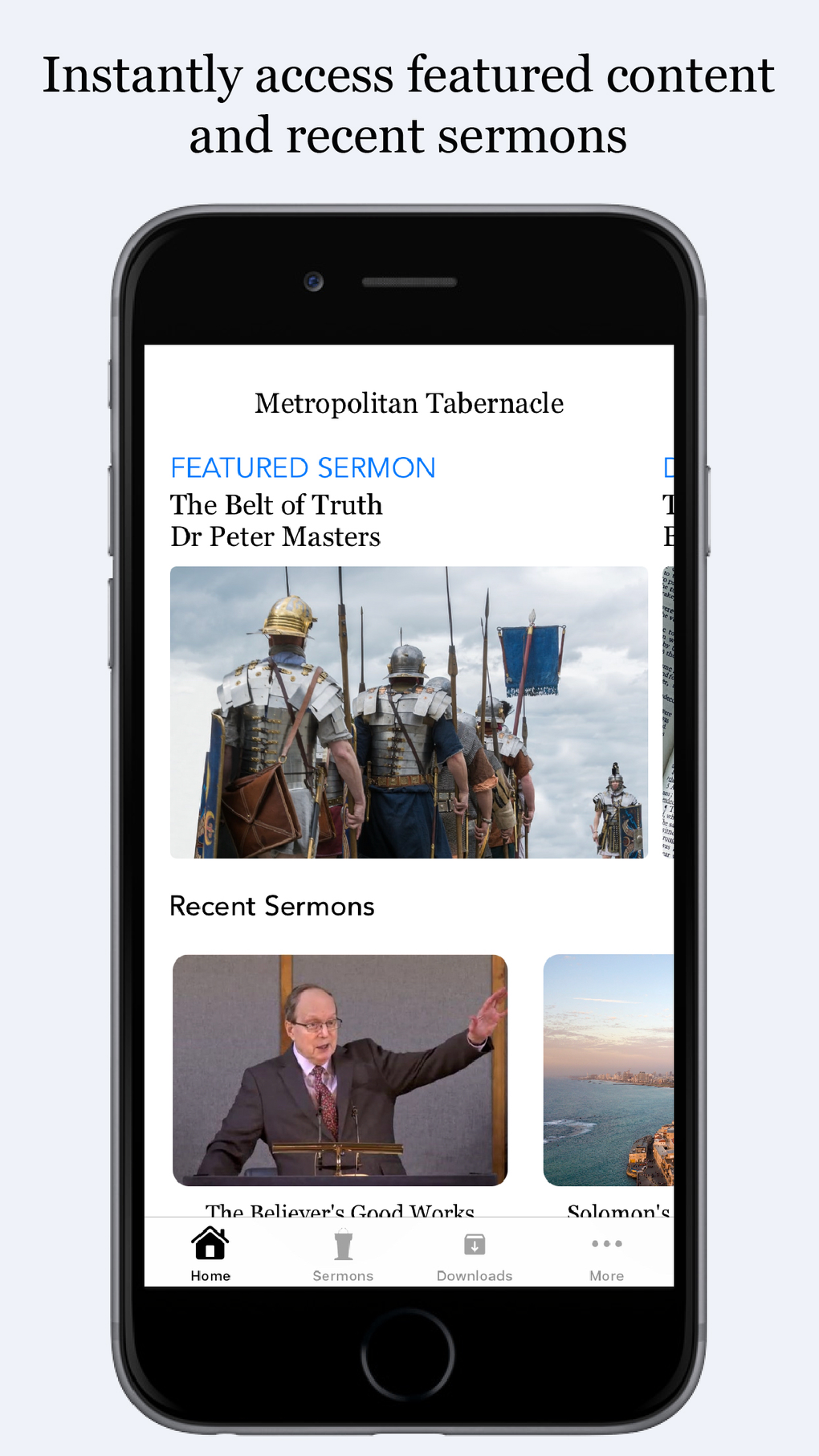 Metropolitan Tabernacle for iPhone - Download