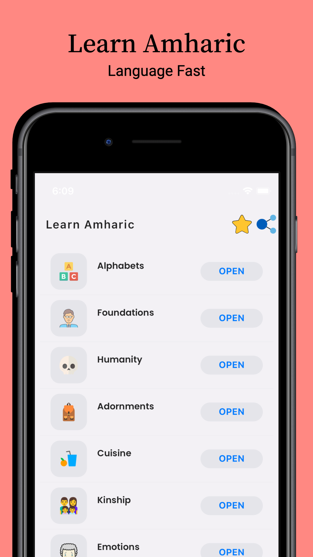 Learn Amharic: Phrasebook for iPhone - Download