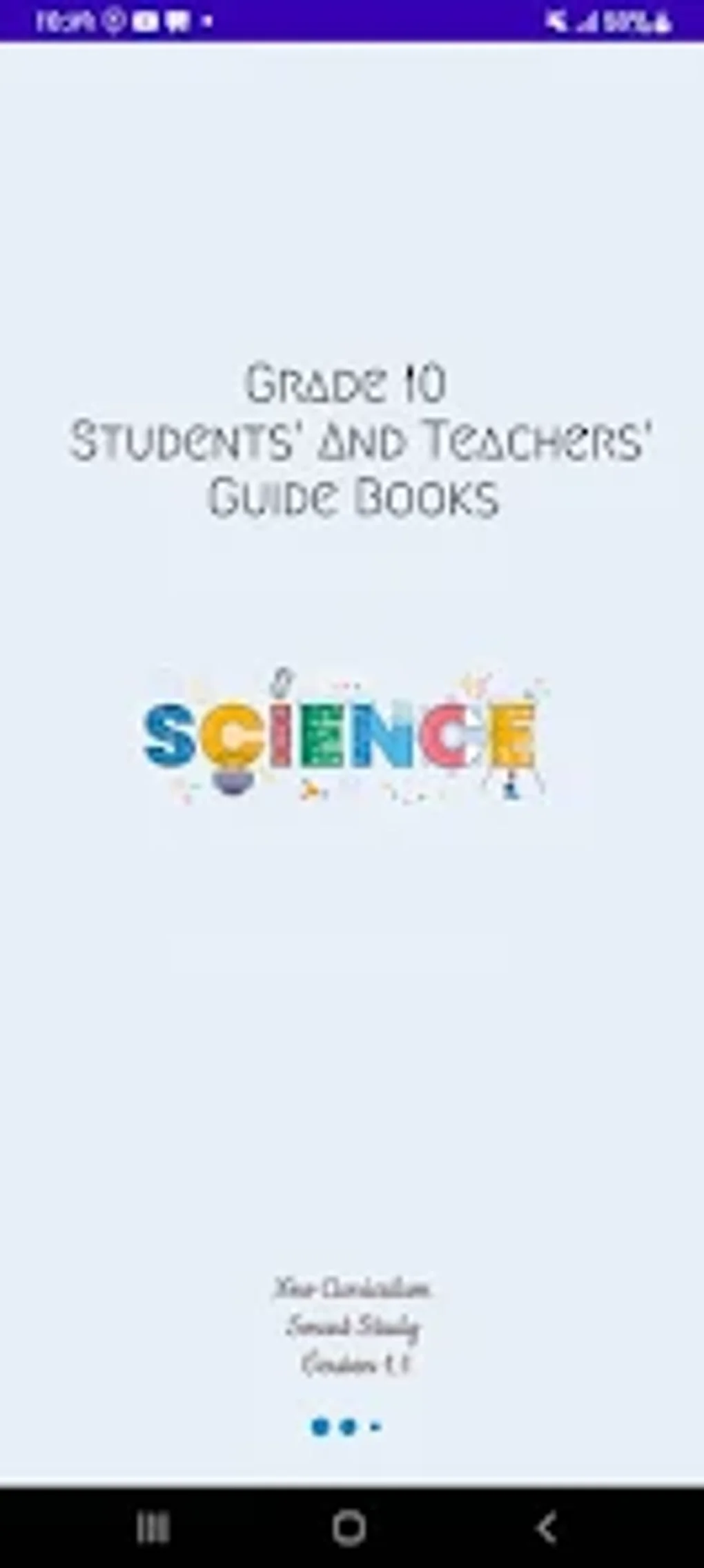 Grade 10 Books: New Curriculum para Android - Descargar