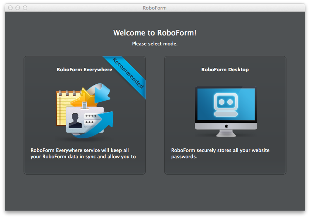 Roboform for Mac (Mac) - Download