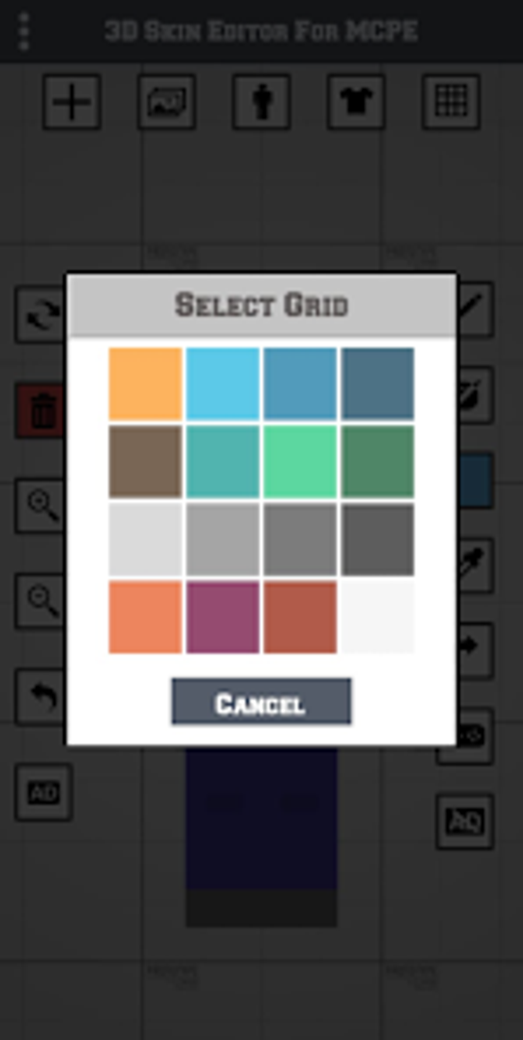 3D Skin Editor for MCPE for Android - Download