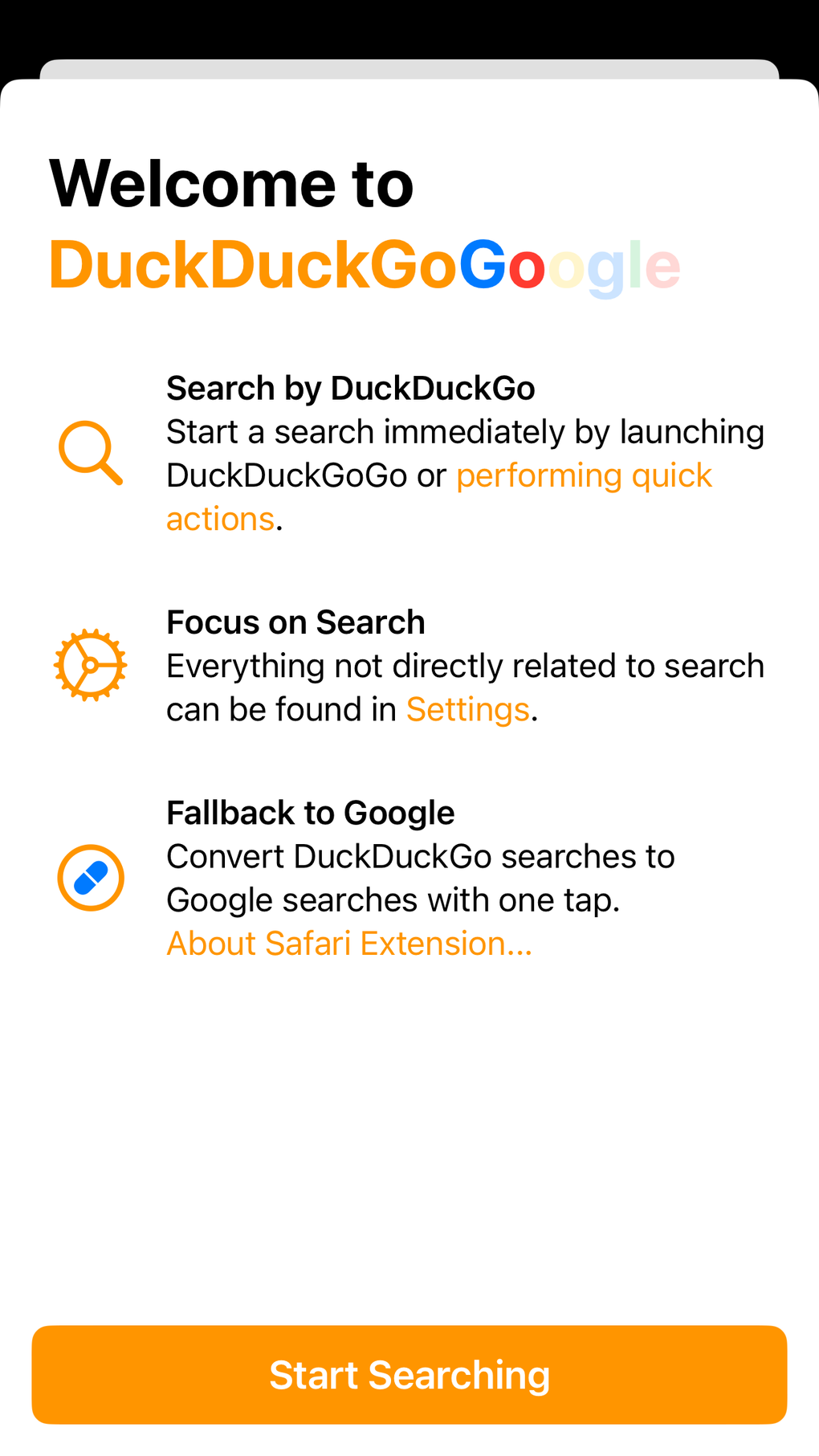 iPhone için Skitter for DuckDuckGo - İndir