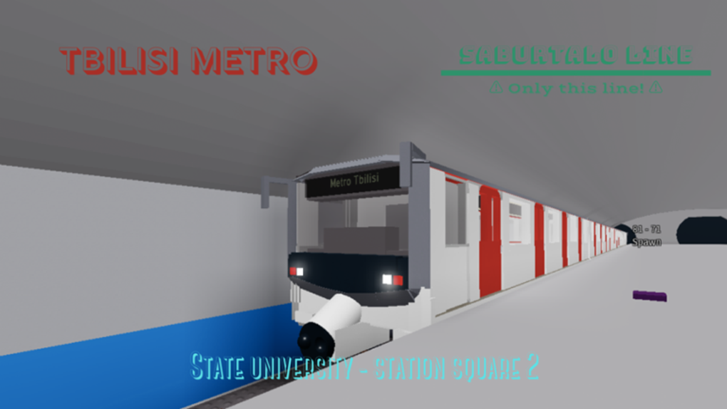 Tbilisi metro ROBLOX 용 - 게임 다운로드