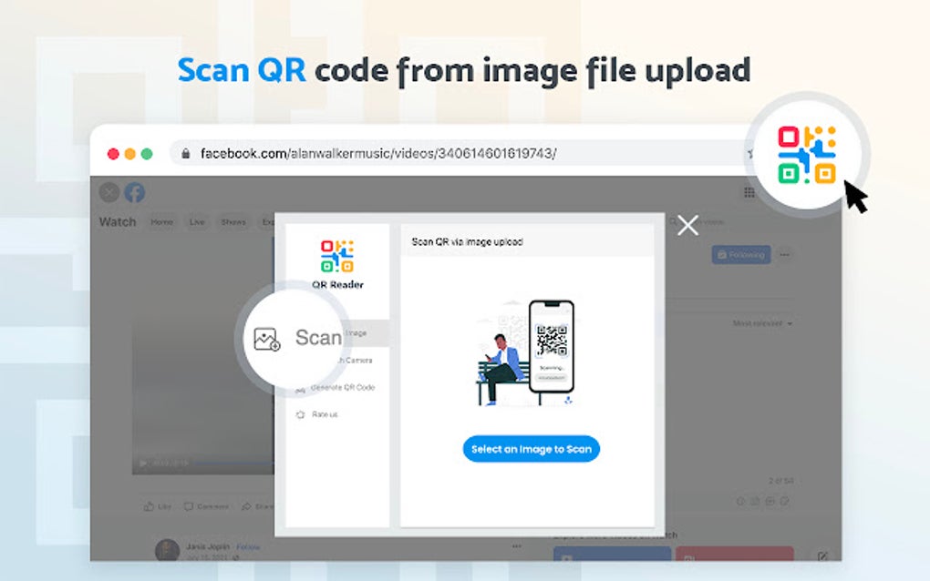 QR Code Generator Google Chrome için - Eklenti İndir
