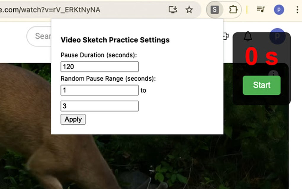 Sketch Every Video! Google Chrome 용 - 확장 프로그램 다운로드