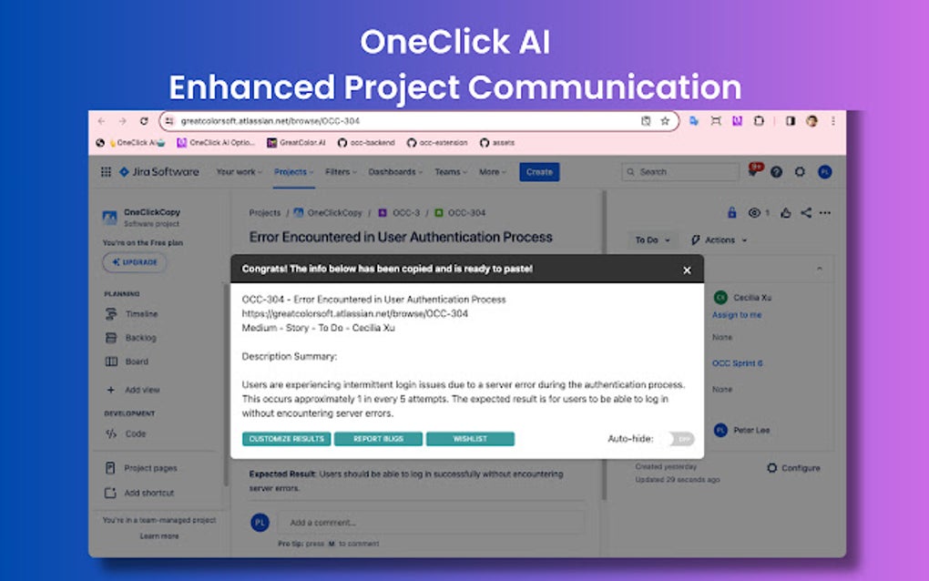 OneClick AI for Google Chrome - Extension Download OneClick AI for Google Chrome - Extension Download