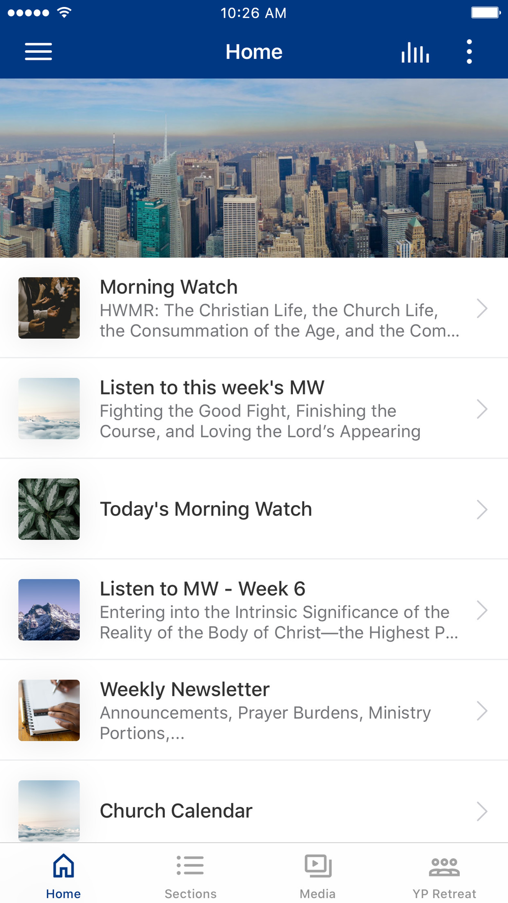 The Church in NYC para iPhone - Download