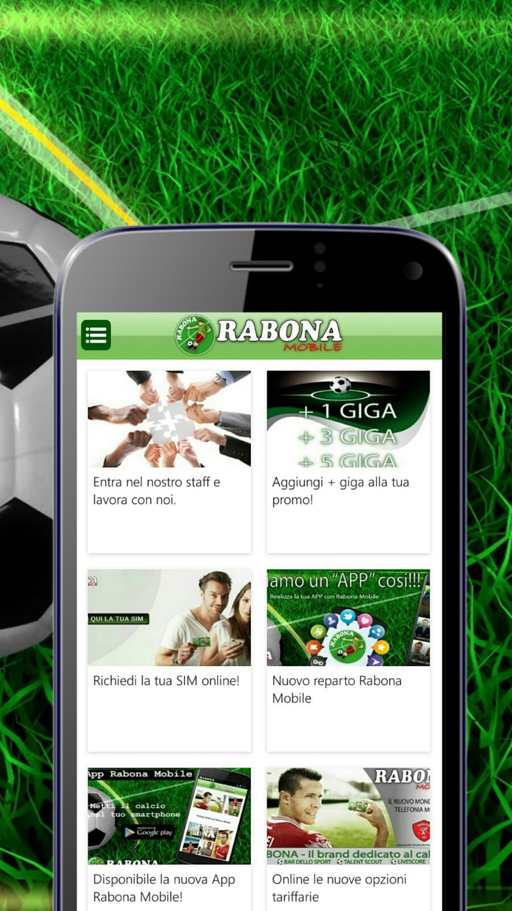 RABONA for Android - Download