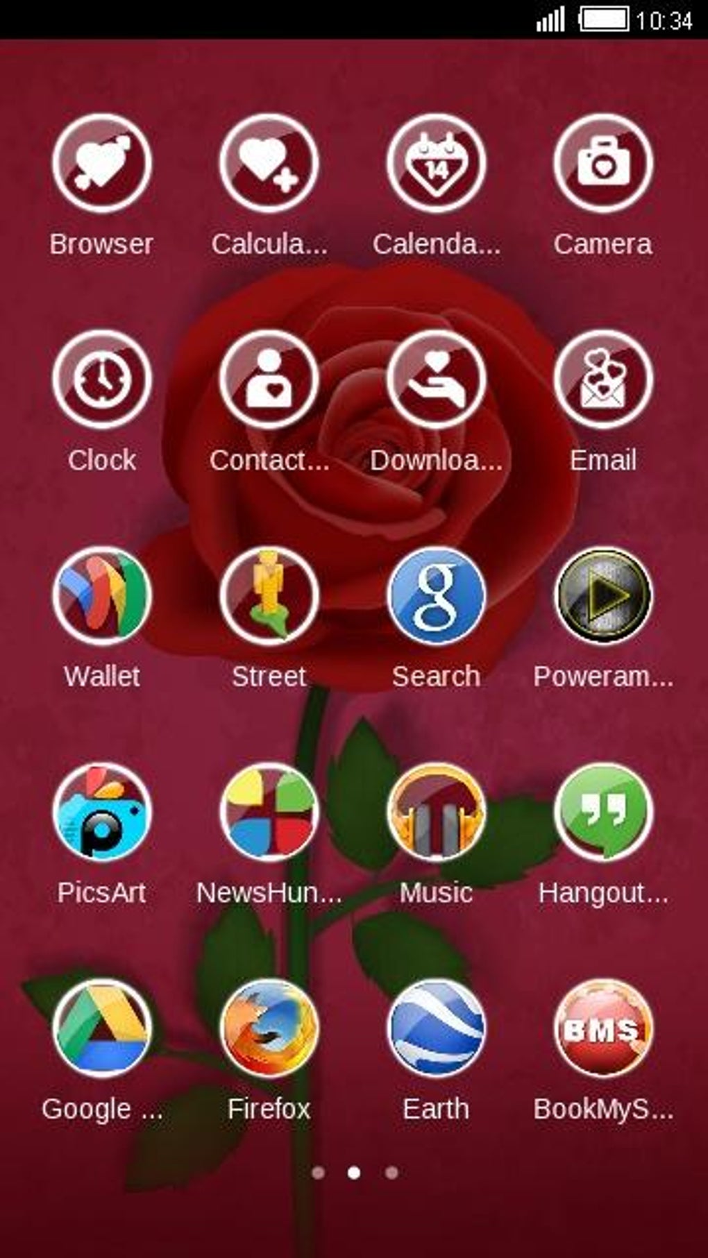 Romantic Love Theme C Launcher APK for Android - Download