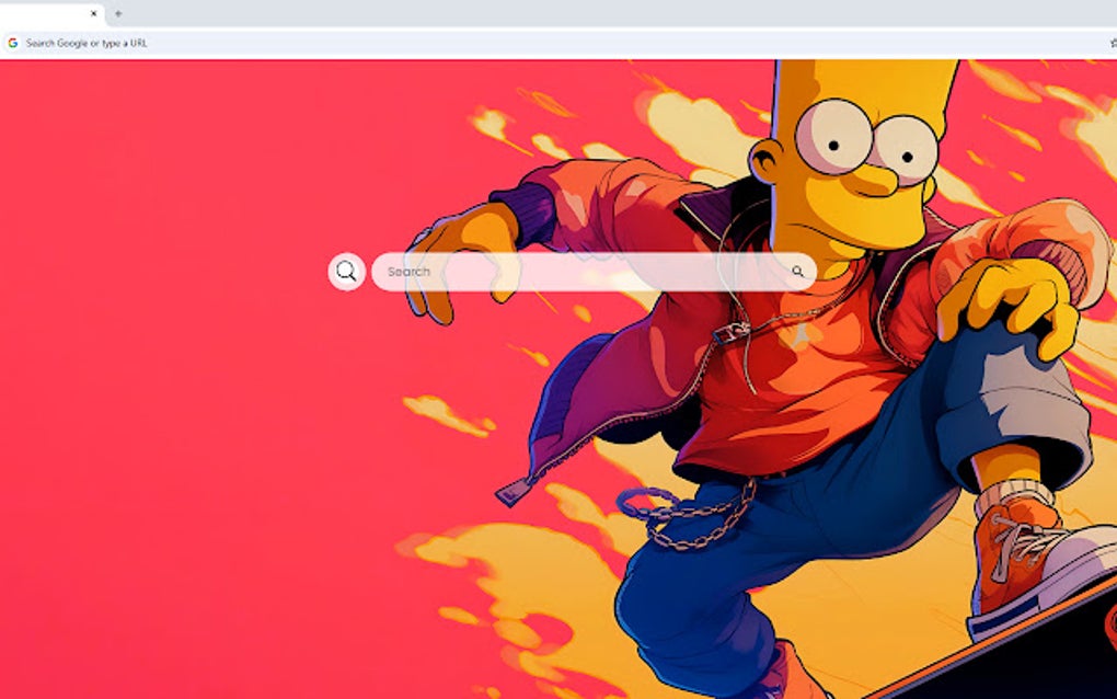 Bart Simpson Live Wallpaper for Google Chrome - Extension Download