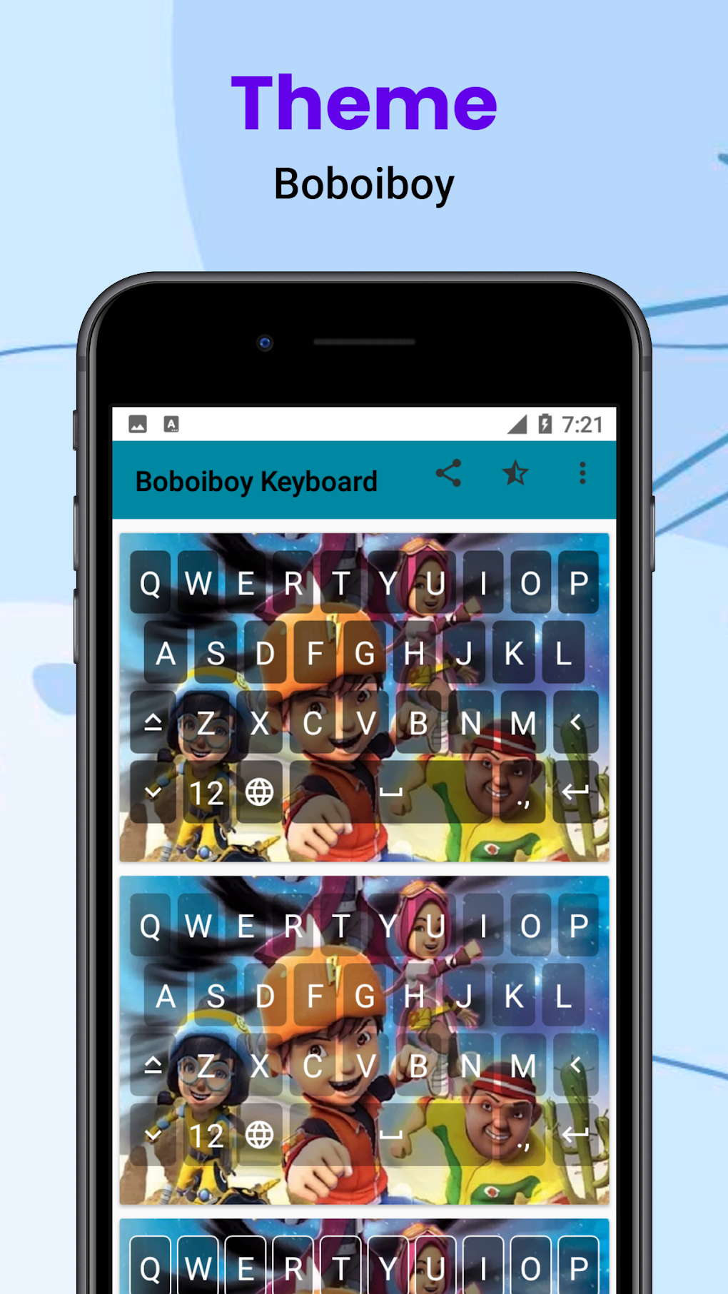 Boboiboy Keyboard Call para Android - Descargar