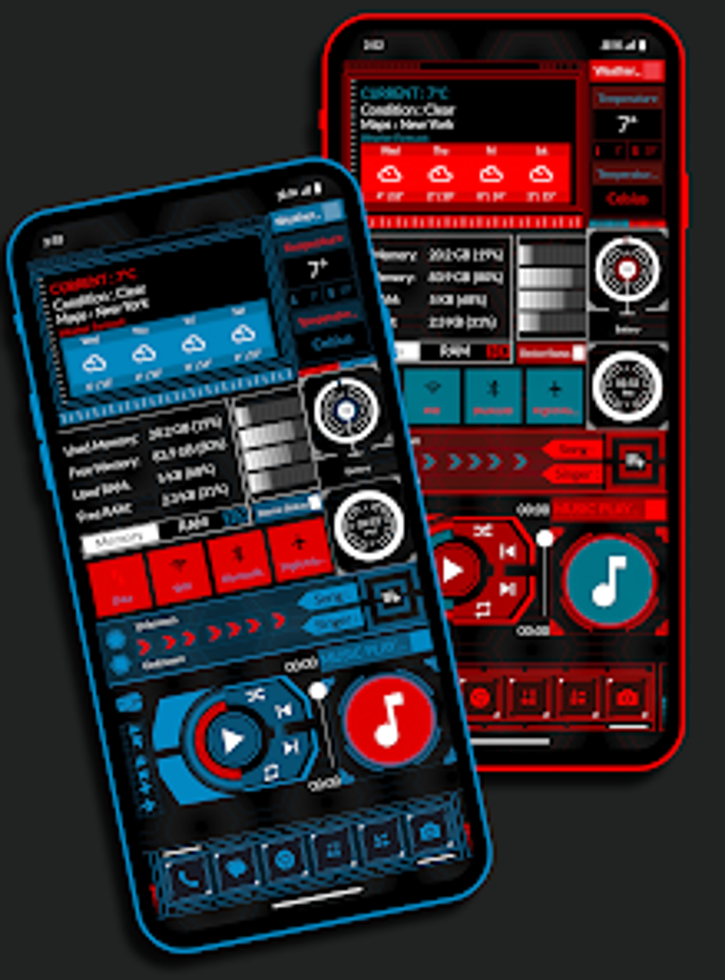 Neonedge Launcher สำหรับ Android - ดาวน์โหลด