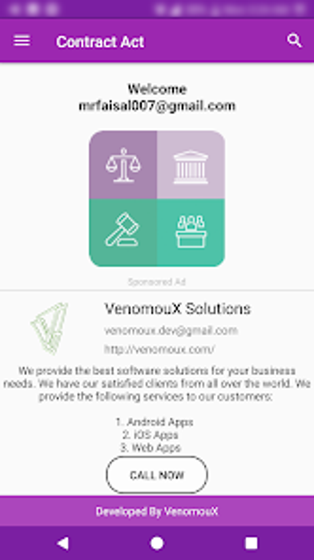 Contract Act 1872 per Android - Download