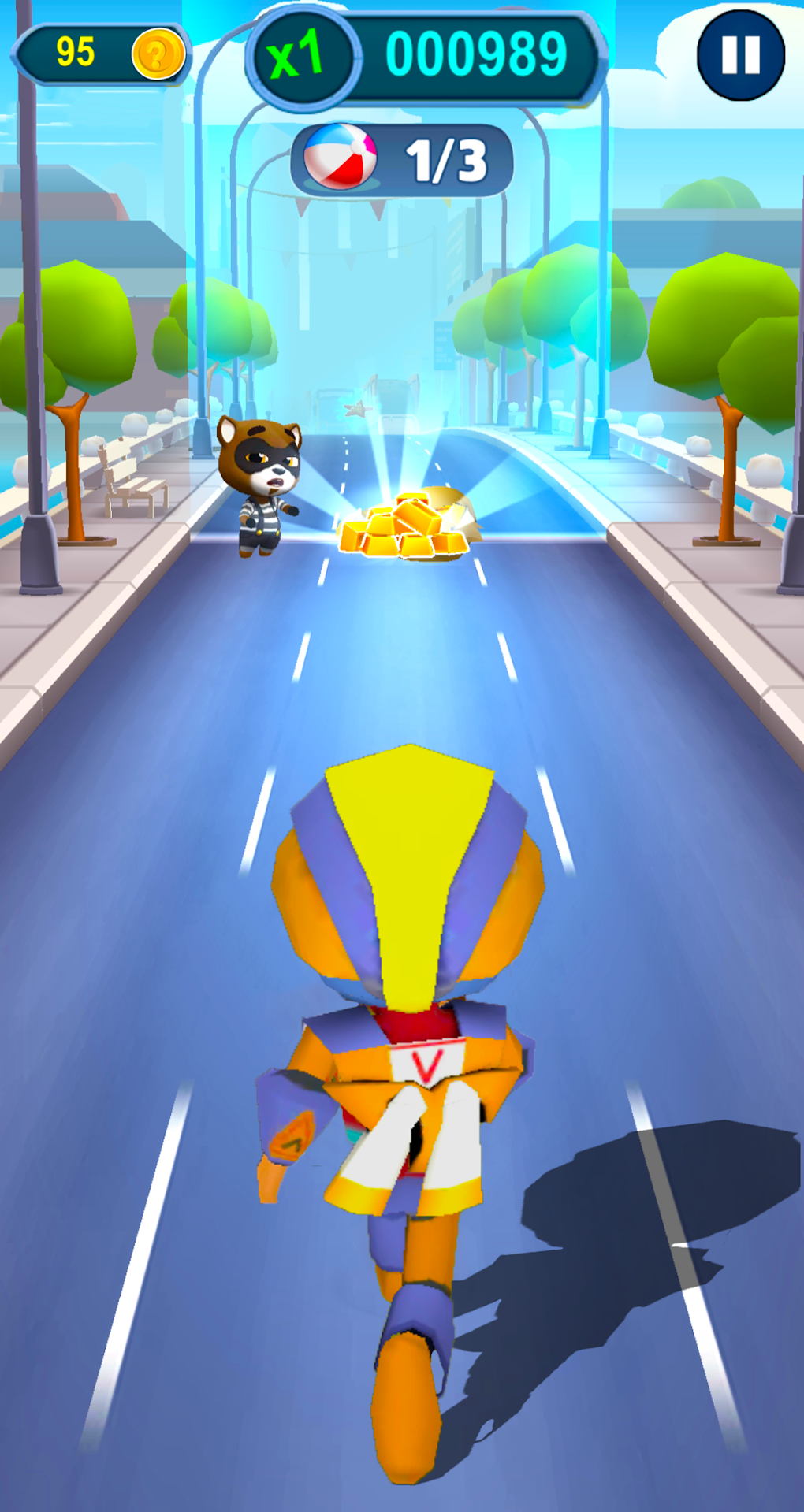 Super Vir Robot Runner Game for Android - Download