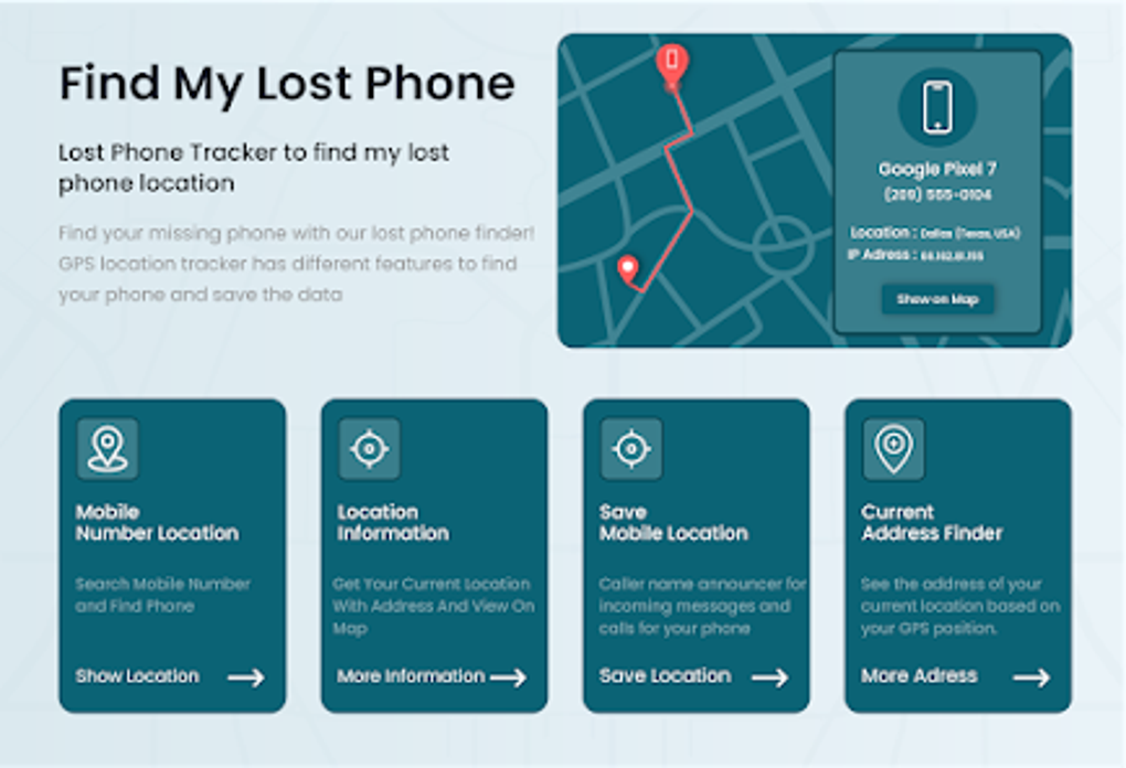 Find Lost Phone para Android - Descargar