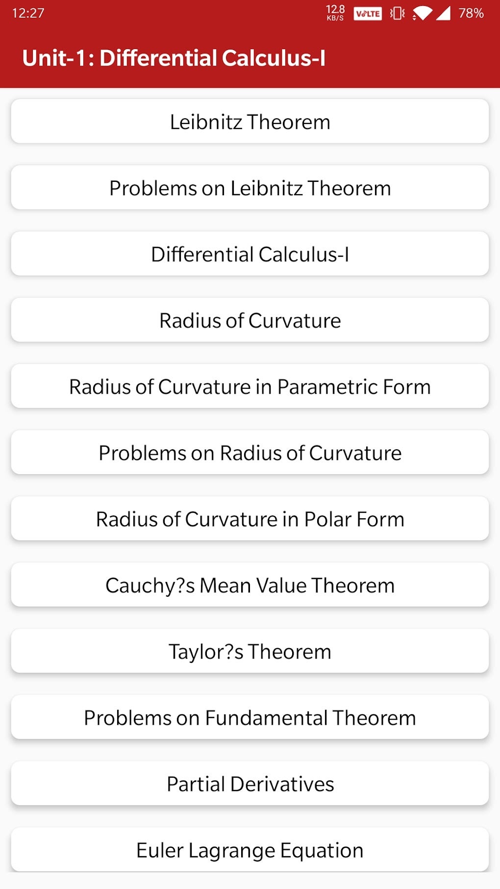 Engineering Maths 1 for Android - Download