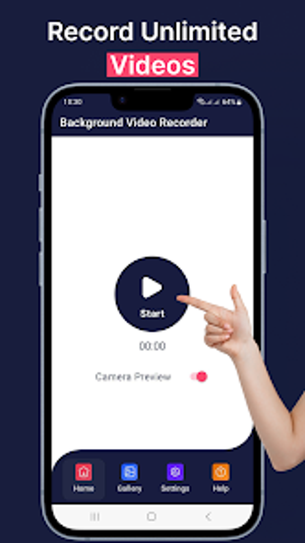 Android 용 Background Video Recorder - 다운로드