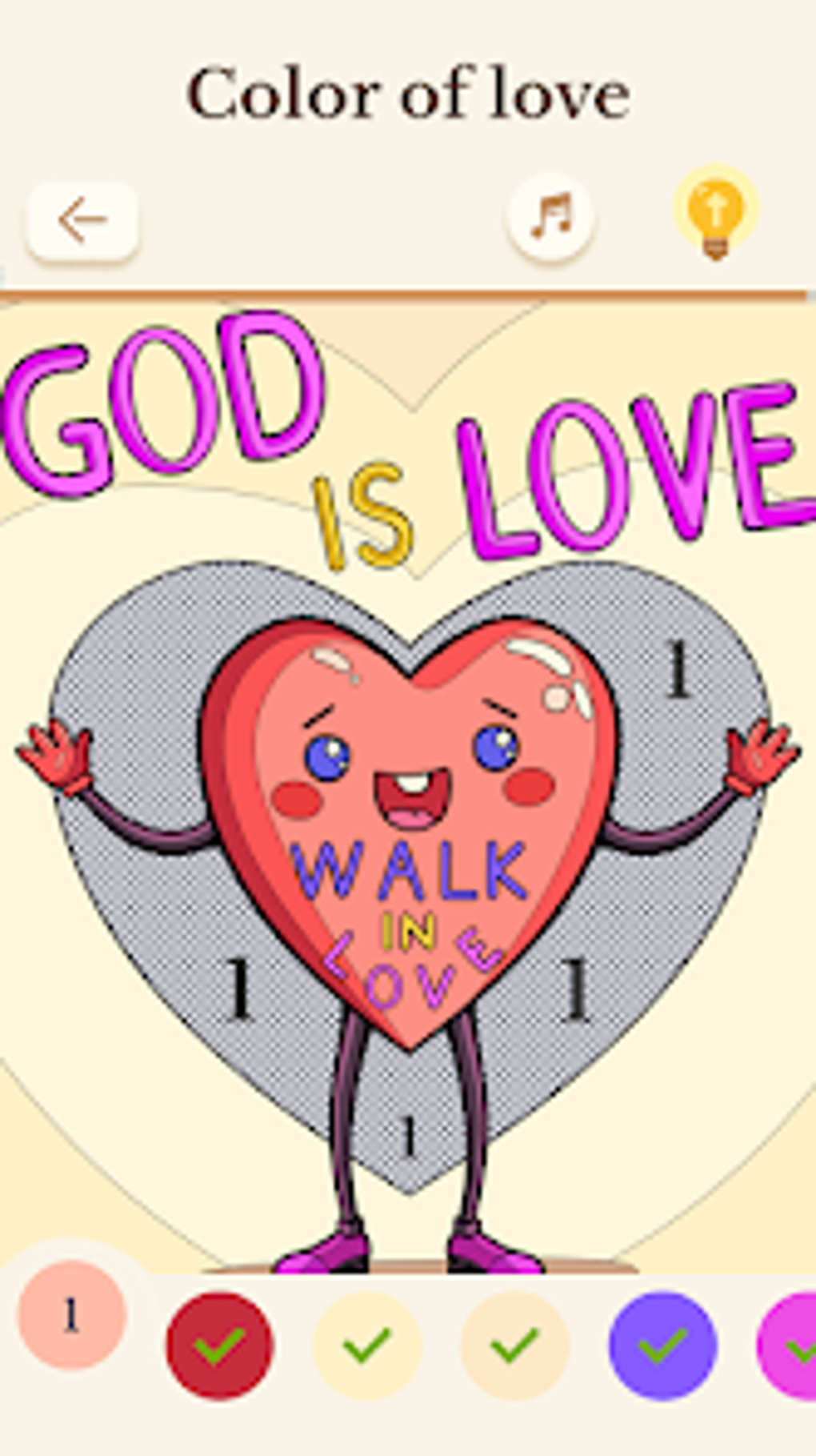 Color my Bible-Paint by number for Android - Download