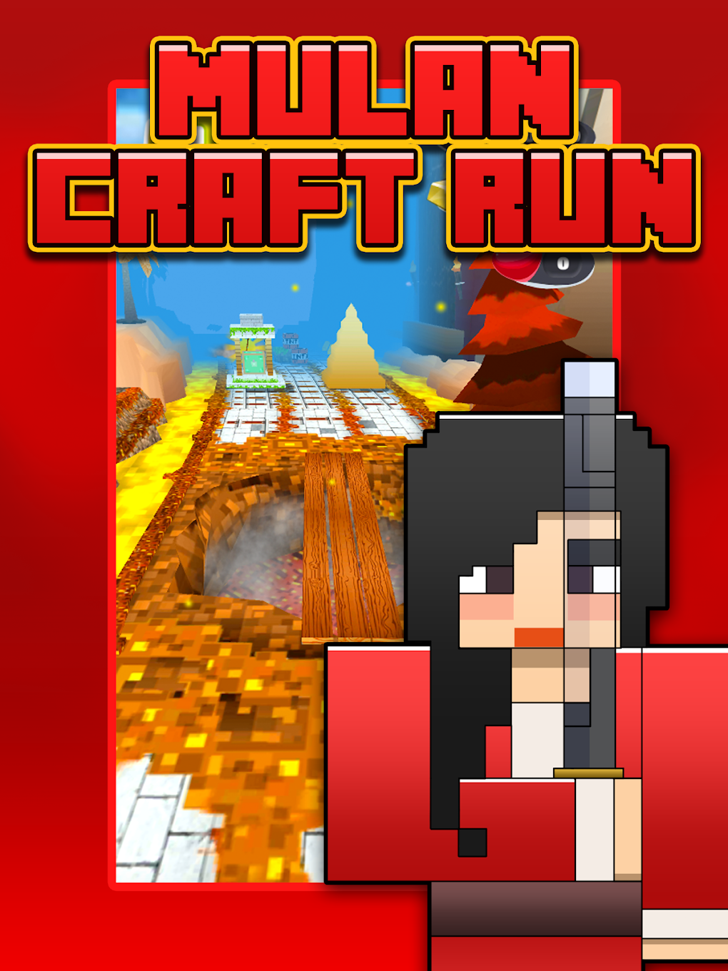 3D Craft Run Mulan para Android - Descargar