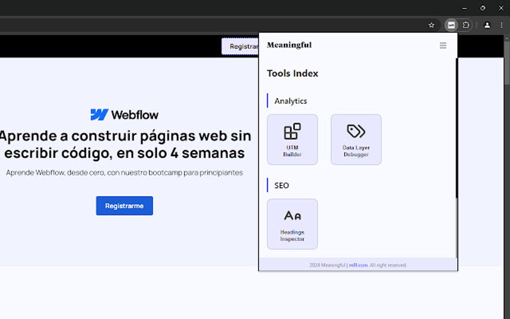 m8l-tools for Google Chrome - Extension Download